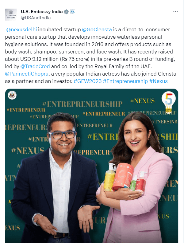 Clensta’s Watershed: A Pioneering Approach to Waterless Hygiene – SAMRIDH